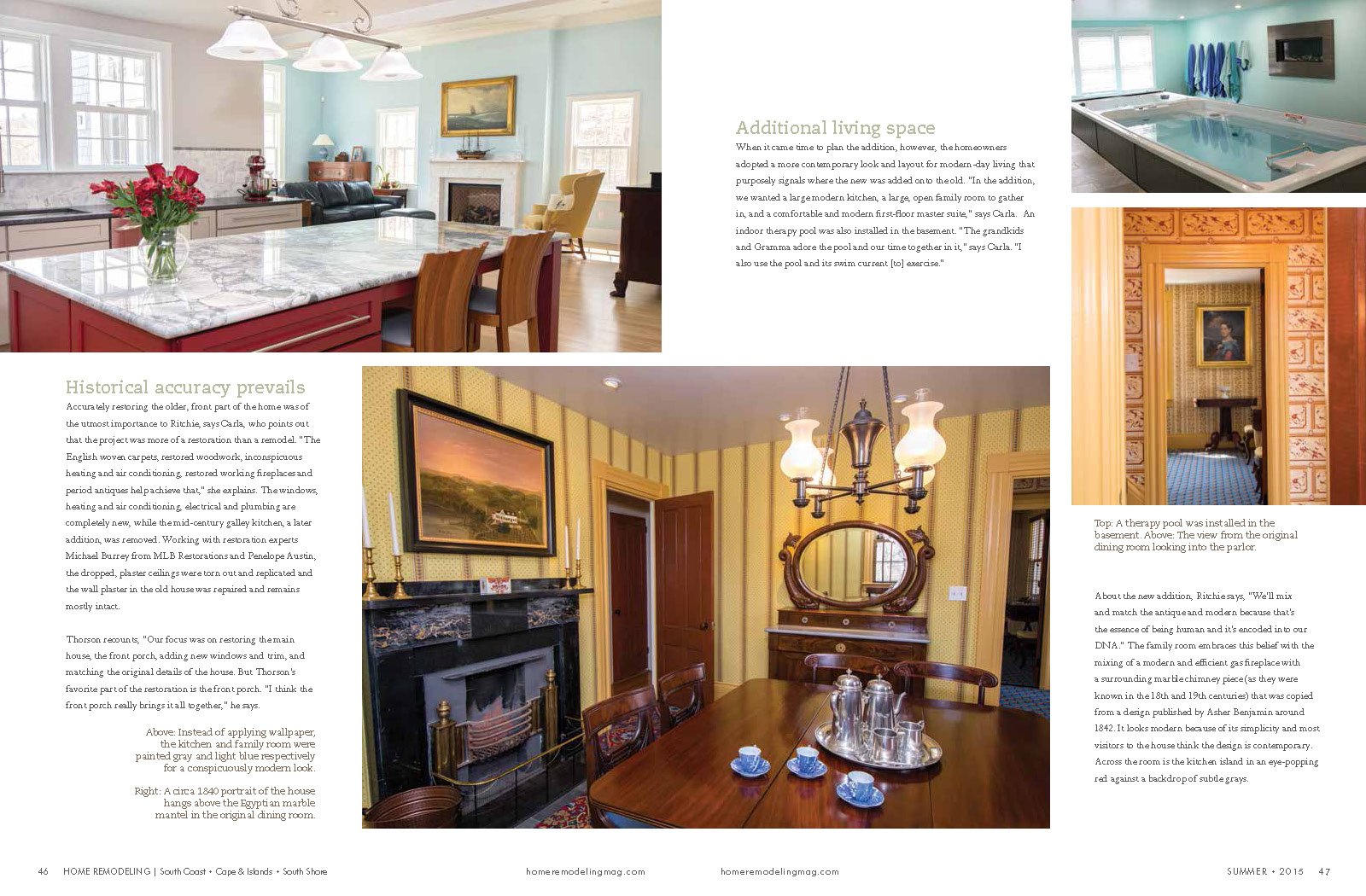 2015 Magazine Feature – Thorson Restoration